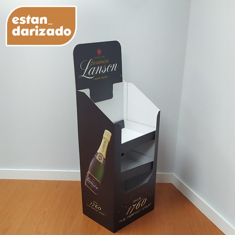 PLV EXPOSITOR DE CARTÓN - Bobet Canarias